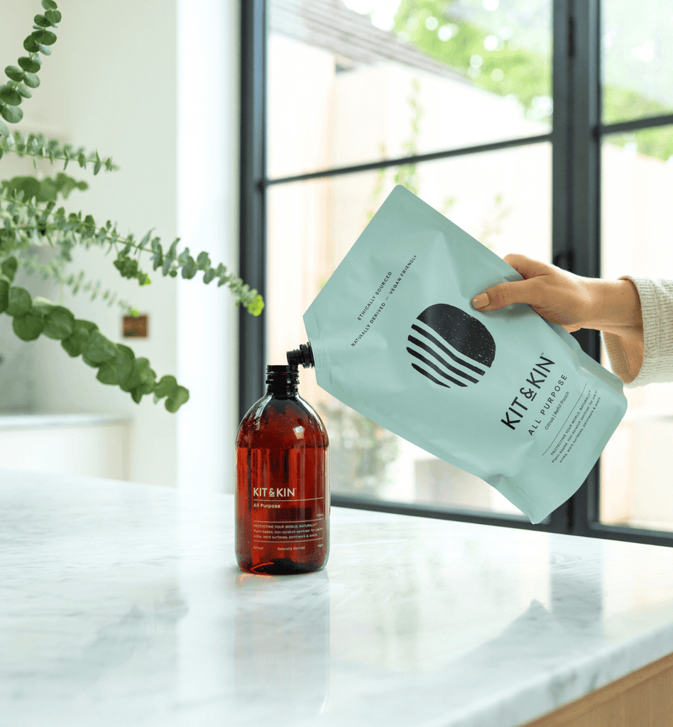 Daily Essentials Eco Cleaning Bundle | Plant-Based & Powerful | Kit & Kin