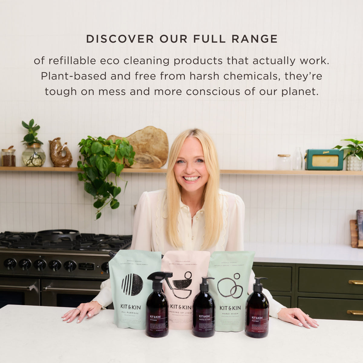 Eco Hand Wash For Sensitive Skin | Non-Toxic Cleaning | Kit & Kin
