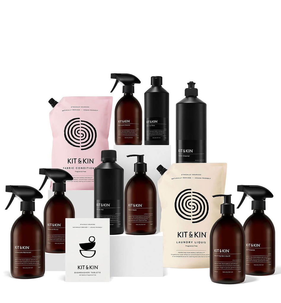 Ultimate Eco Cleaning Bundle | Perfect Housewarming Gift | Kit & Kin