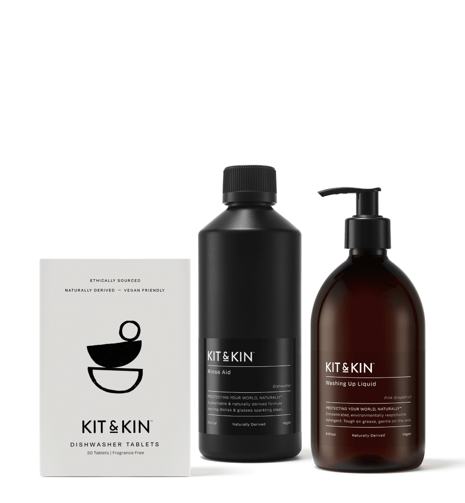 Eco Dishes Bundle | Non-Toxic Cleaning | Kit & Kin
