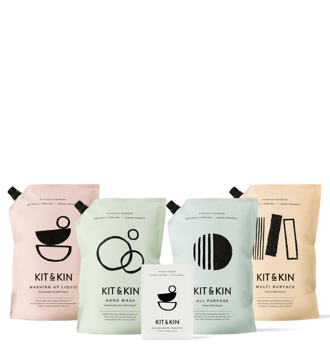 Eco Kitchen Cleaning Bundle | Non-Toxic Cleaning | Kit & Kin