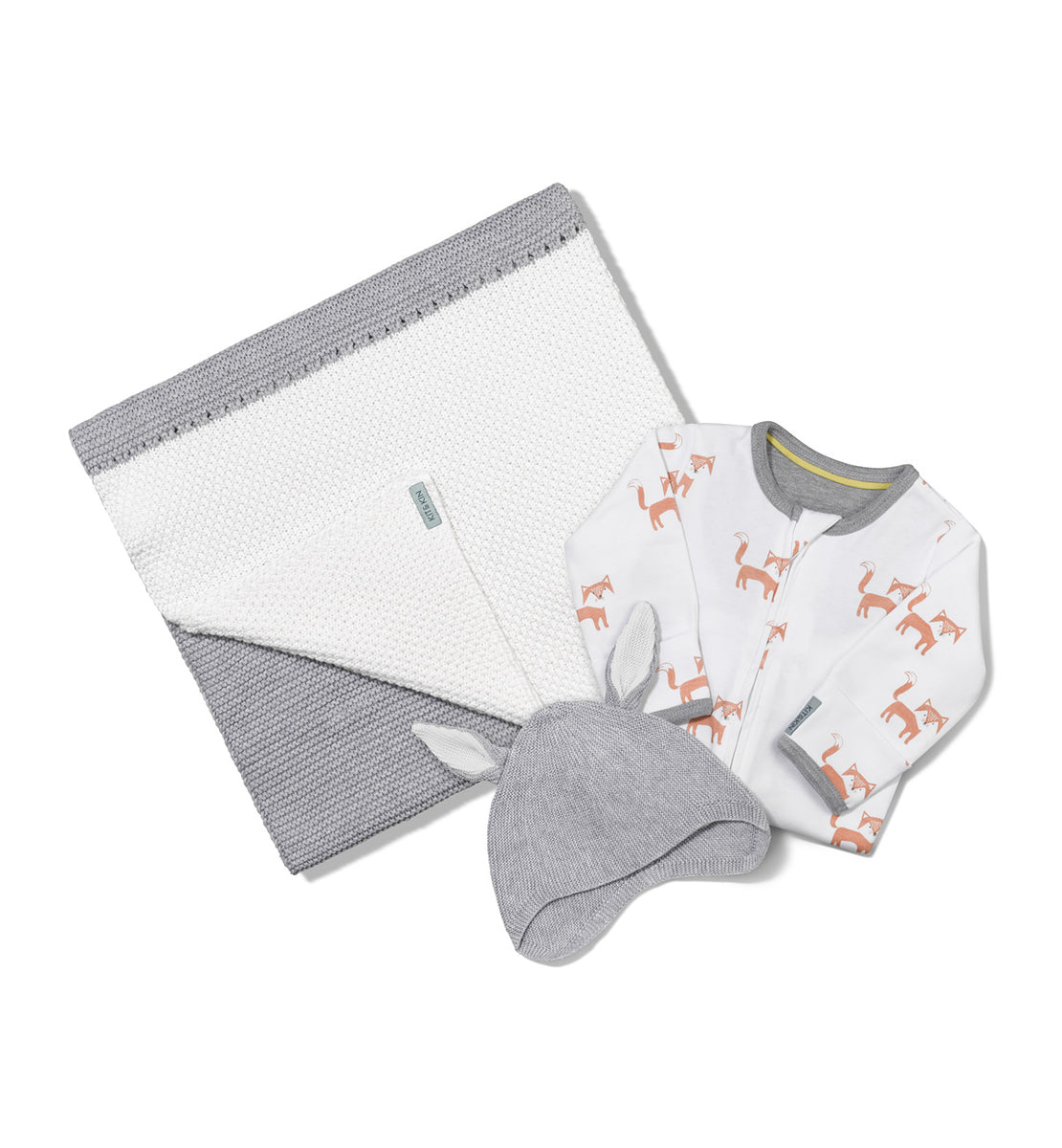 Organic Cotton Newborn Set | New Baby Clothing Gift | Kit & Kin